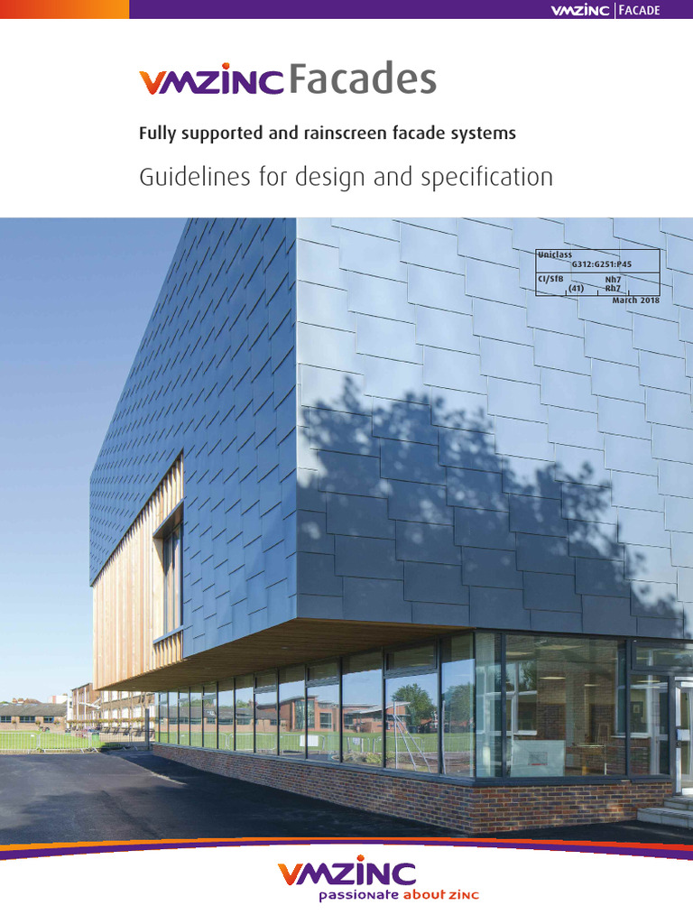 VMZINC Facades 2018 | PDF | Building Engineering | Technology & Engineering