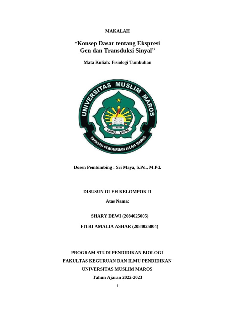 Makalah Fistum KLP 3 | PDF