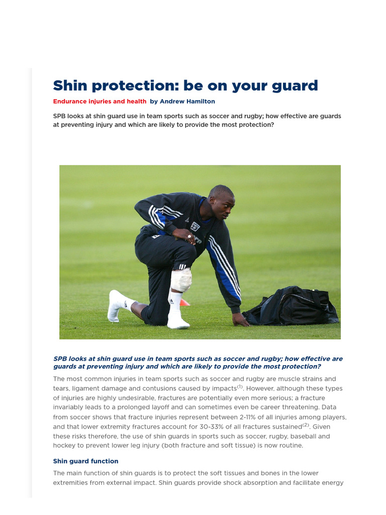 Sports Performance Bulletin - Endurance Injuries and Health - Shin ...