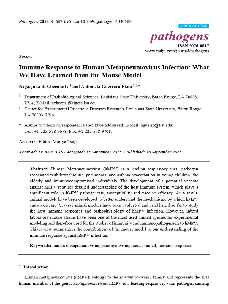 Pathogens 04 00682 | PDF