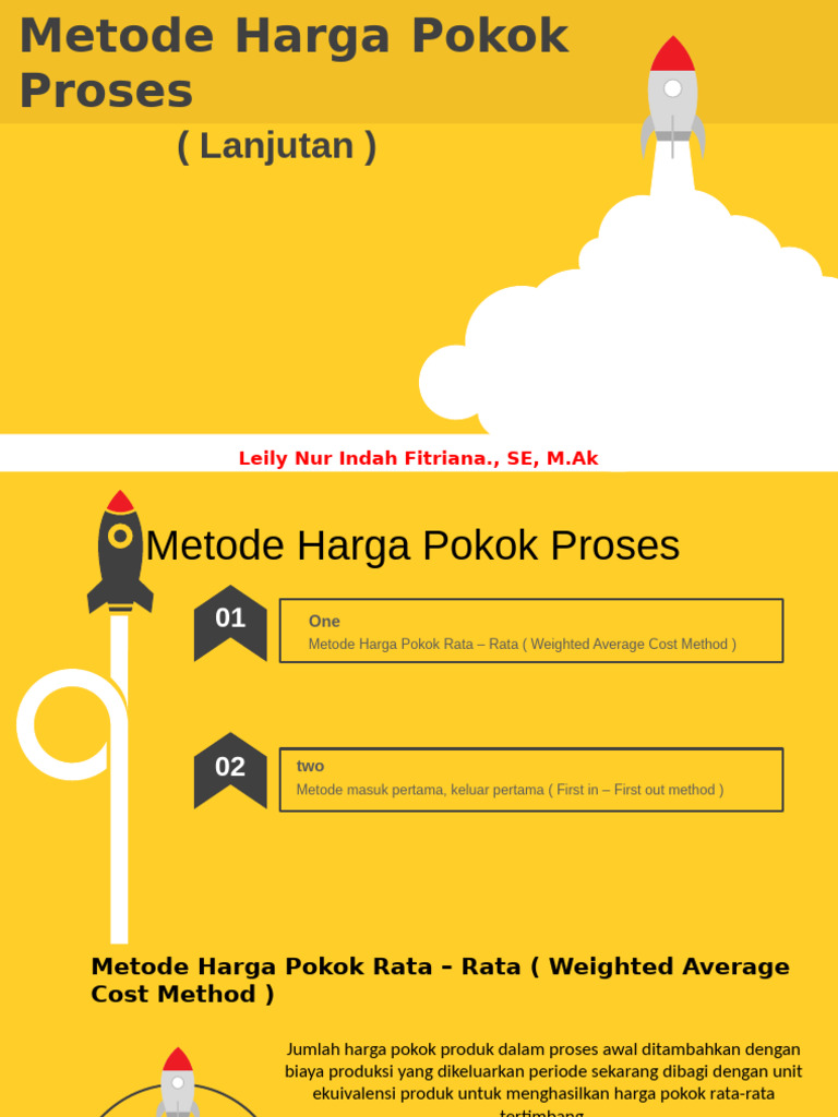 Bab 4 - Metode HPP Lanjutan | PDF