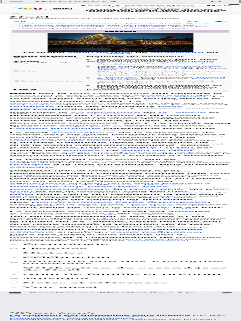 Noël - Wikipédia | PDF