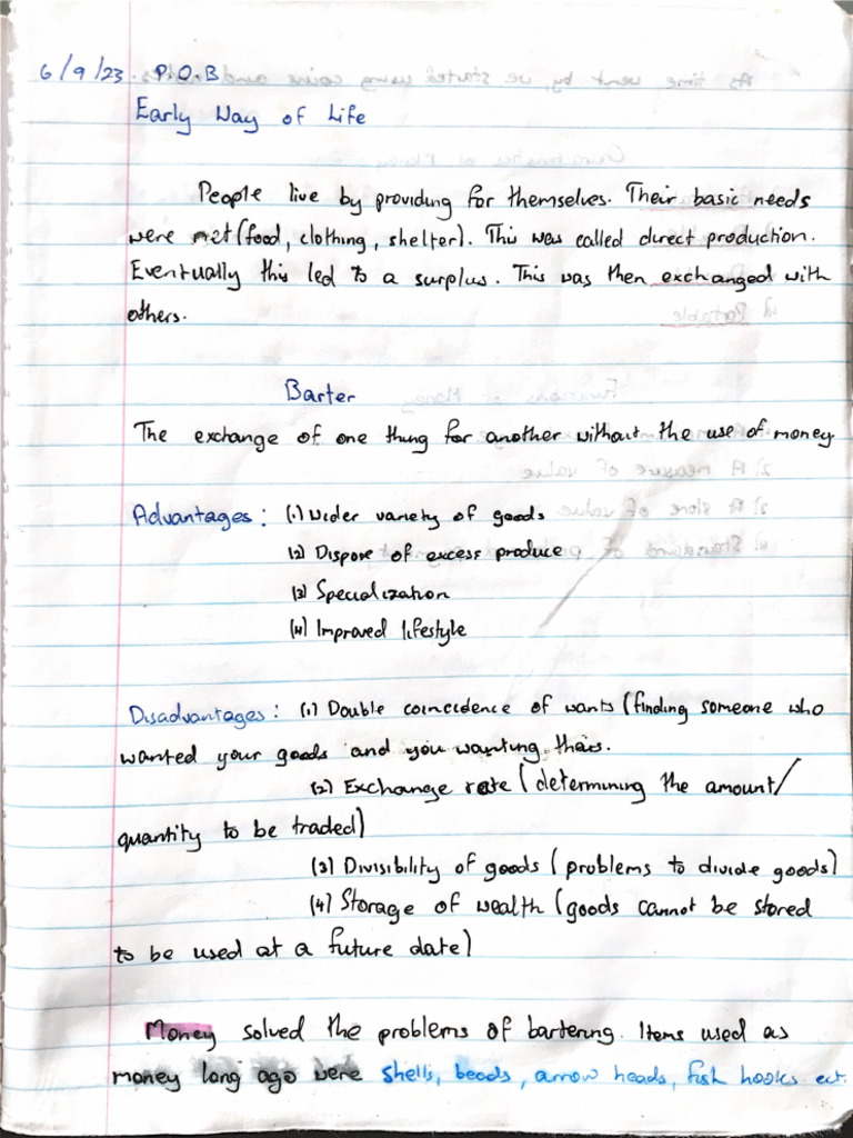 Pob Notes, Vol 1 | PDF