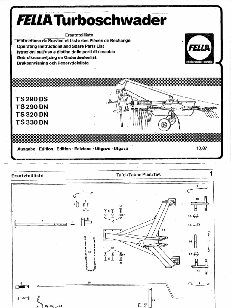 TS 290+320+330DS+DN 1987-10 | PDF