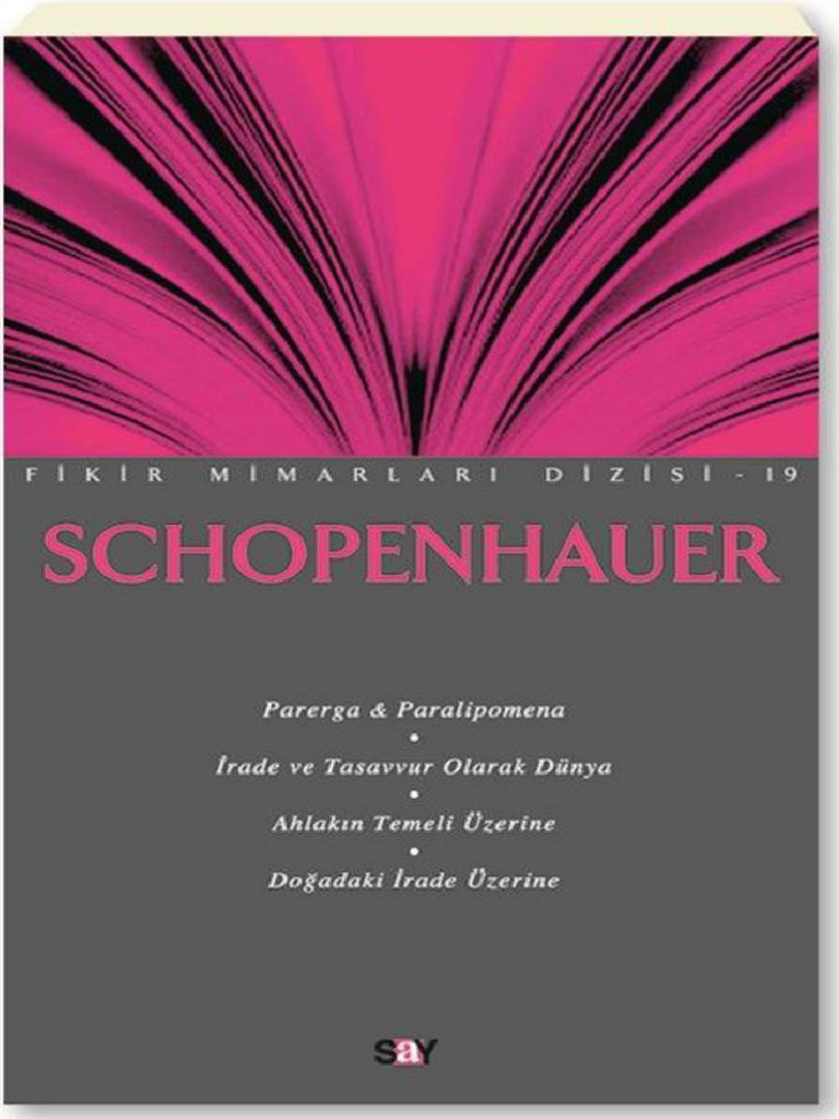 Ahmet Aydogan- Schopenhauer | PDF