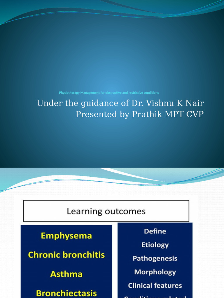 Physical Therapy In Copd Pdf