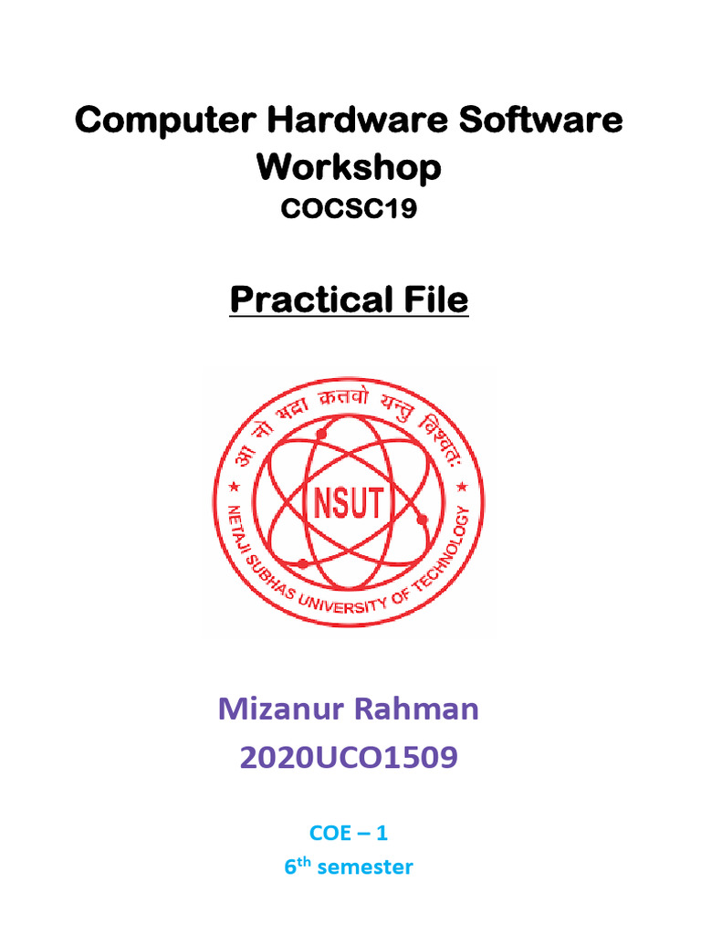 CHS Labfile 2020UCO1509 | PDF