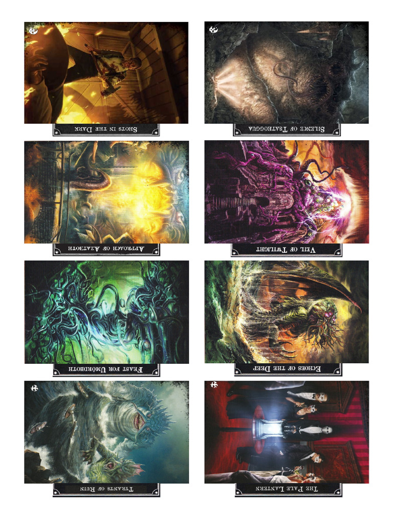 Arkham Horror 3rd Incl Expansions Final | PDF | Young Adult
