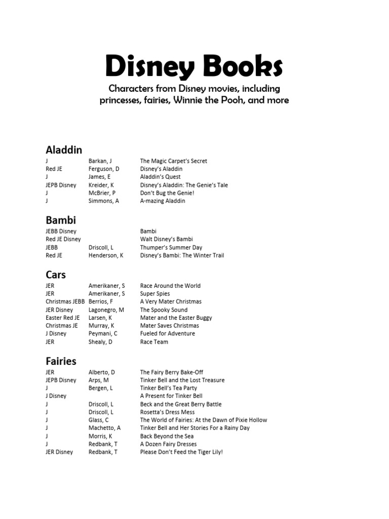 Disney | PDF