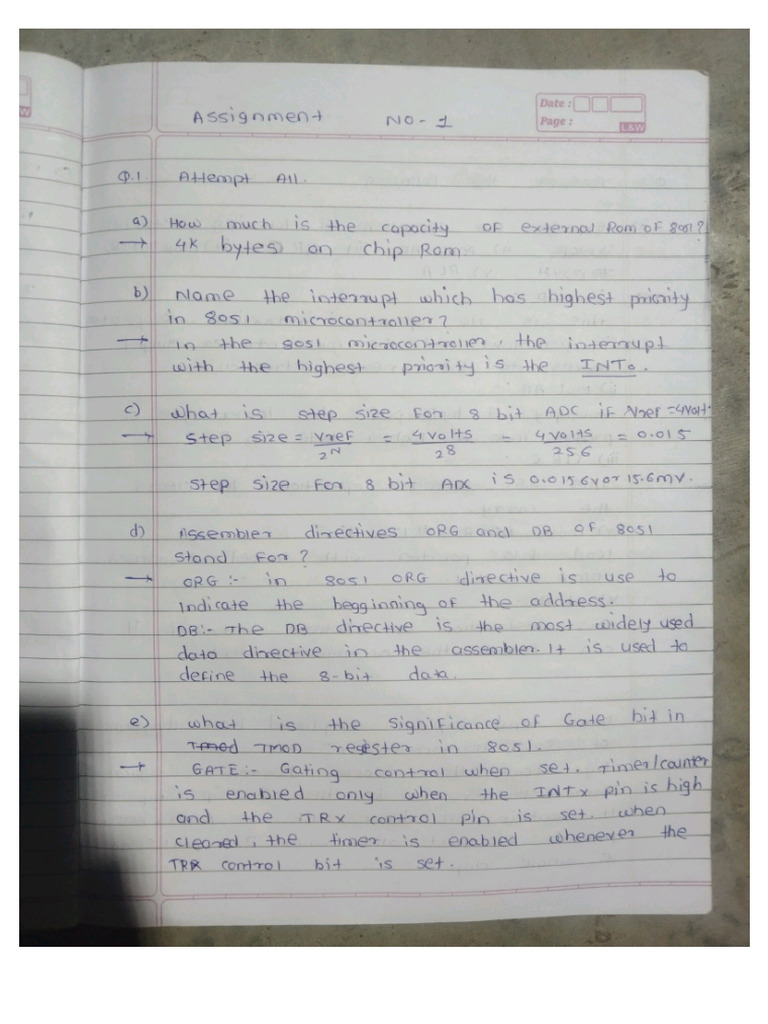 Electronic Assignment 1and2 | PDF