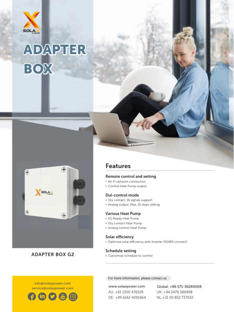 Adapter Box Datasheet en | PDF