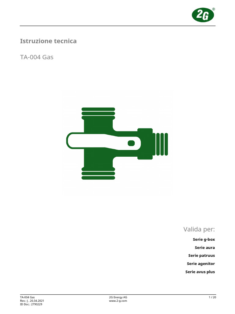 TA-004 Gas | PDF