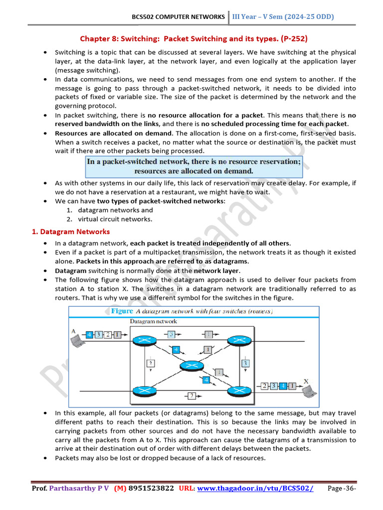 Cn-Notes 4 | PDF