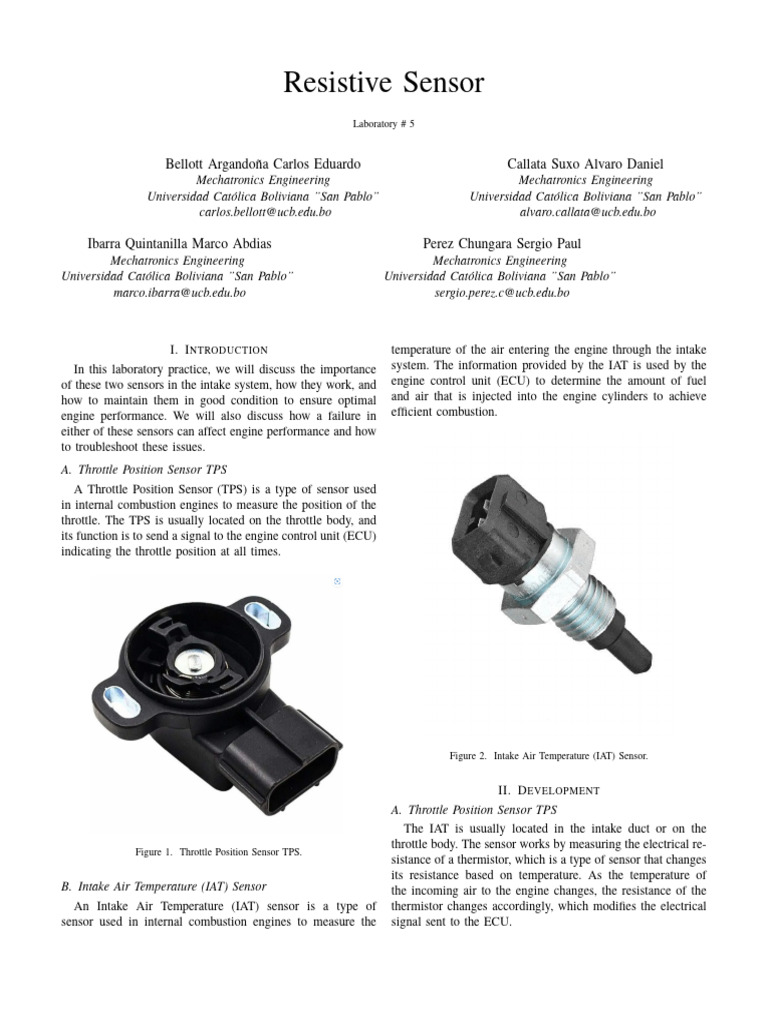 Autotronics Laboratory 5 | PDF