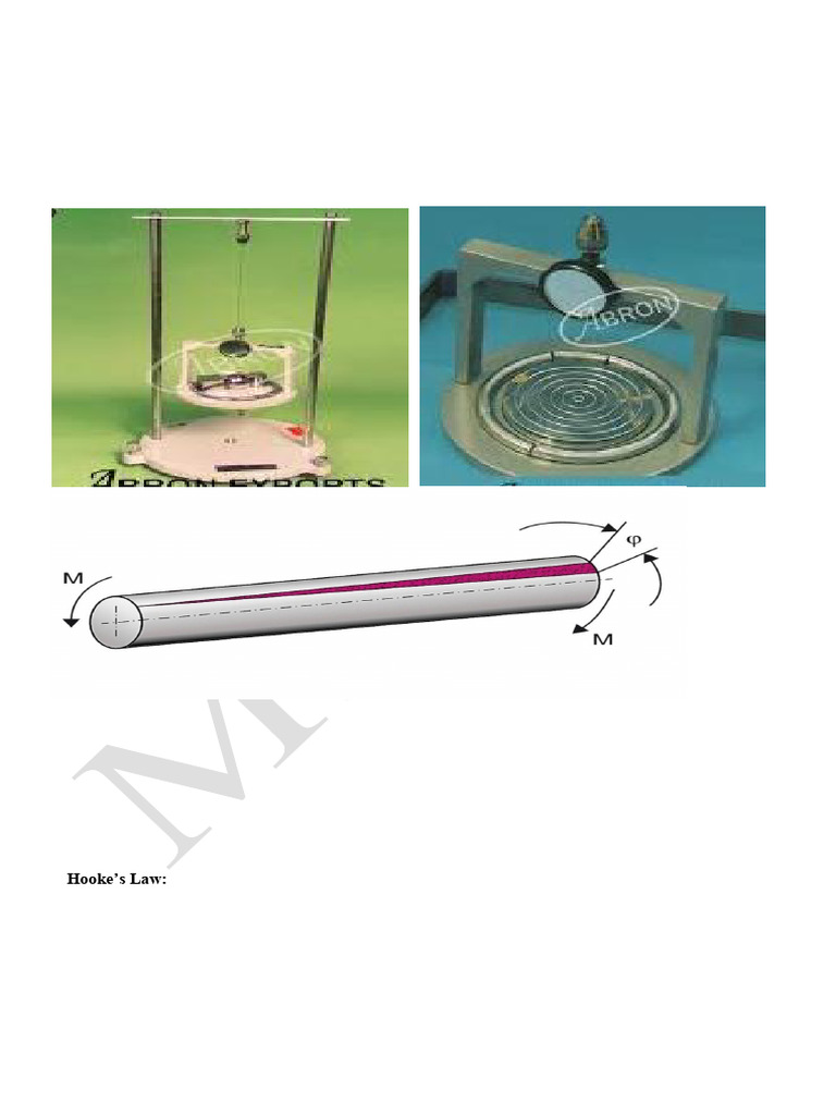 Expt-PH-ME-04 Rigidity Modulus by Dynamical Method | PDF