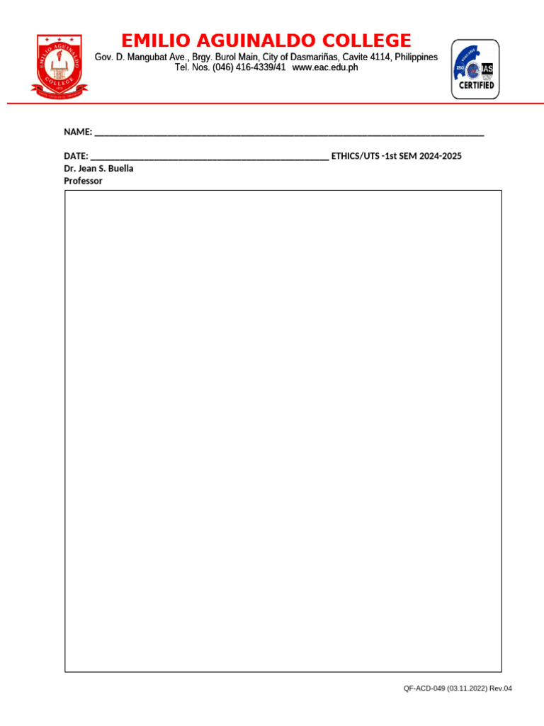 EAC-word-Template | PDF