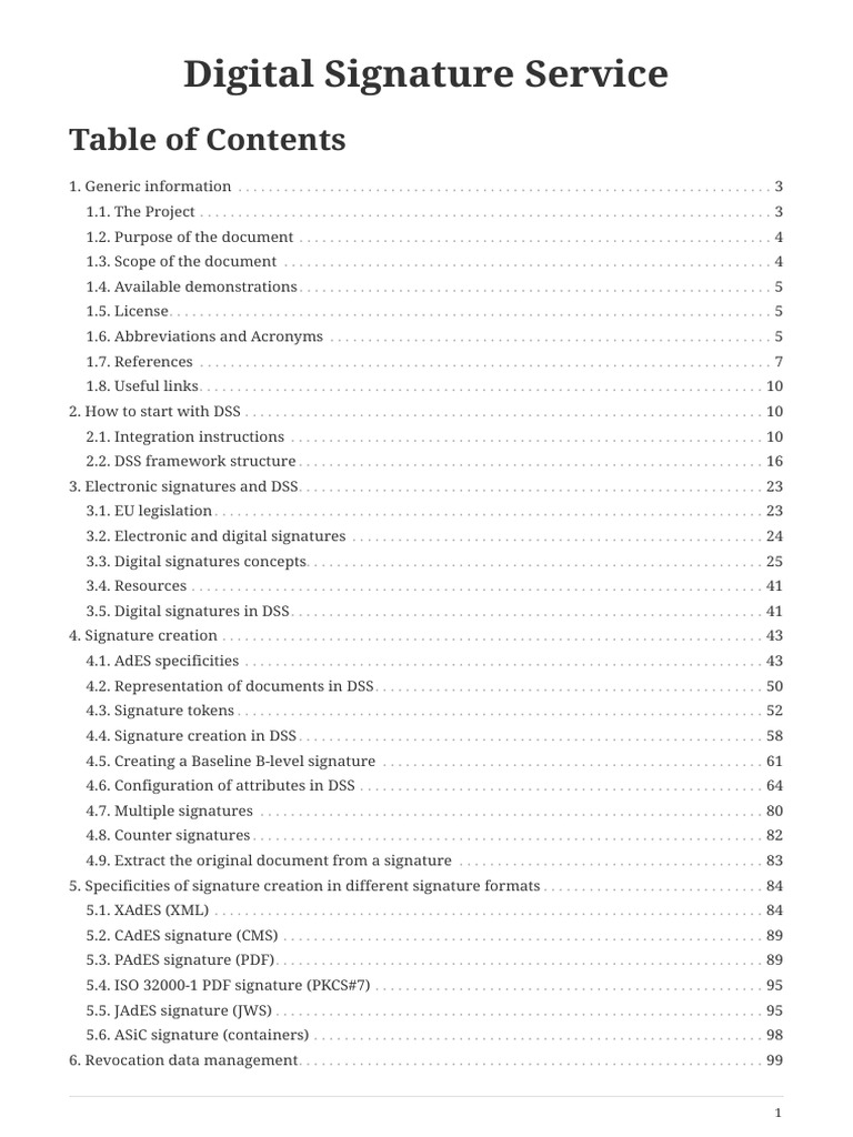 Dss Documentation | PDF