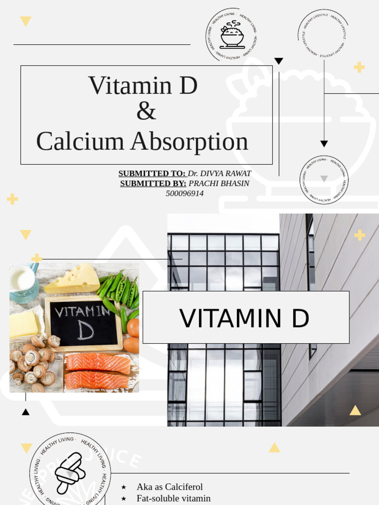VIT D & CAL ABSPTN (Nutrition) | PDF