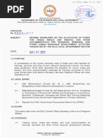 DBM Budget Circular No 2007-1 Guidelines On The Grant of Honoraria To ...