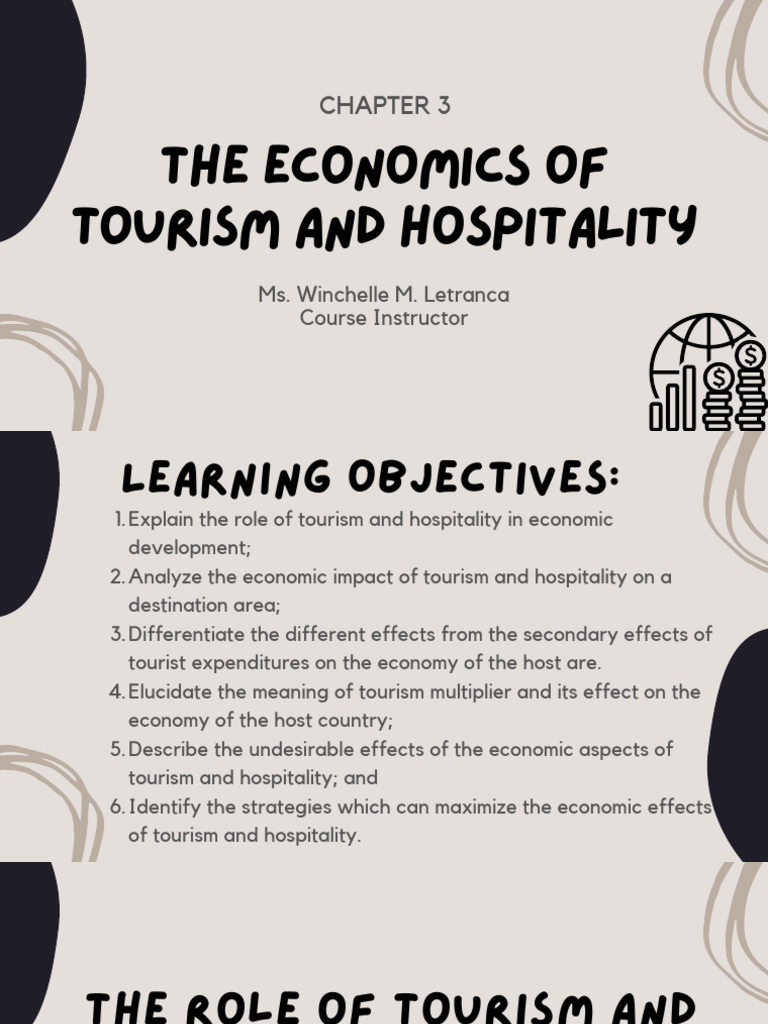IHM 101 - (3) The-Economics-of-Tourism-and-Hospitality | PDF | Tourism ...