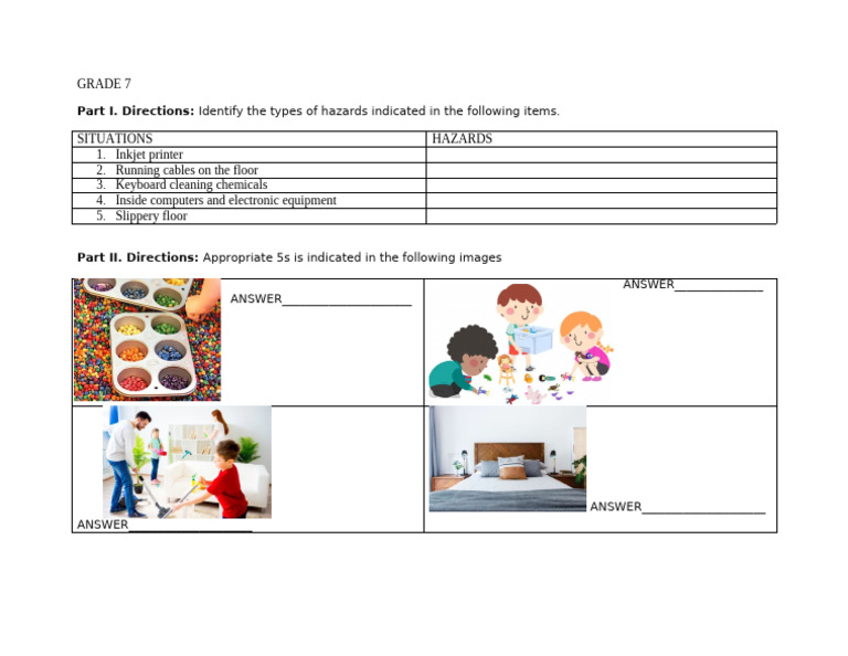 GRADE 7 Asynchronous Act | PDF | Computers