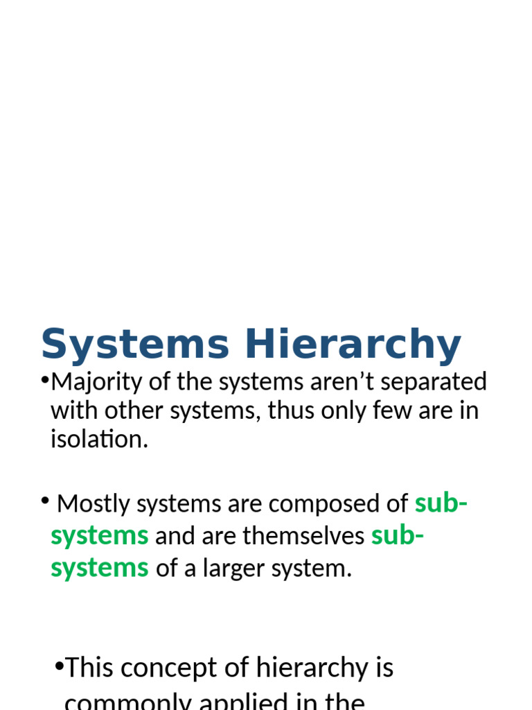 KEY ASPECTS OF SYSTEM Cont. | PDF