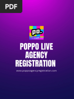 Poppo Agency Policies and Requirements | PDF | Service Industries ...