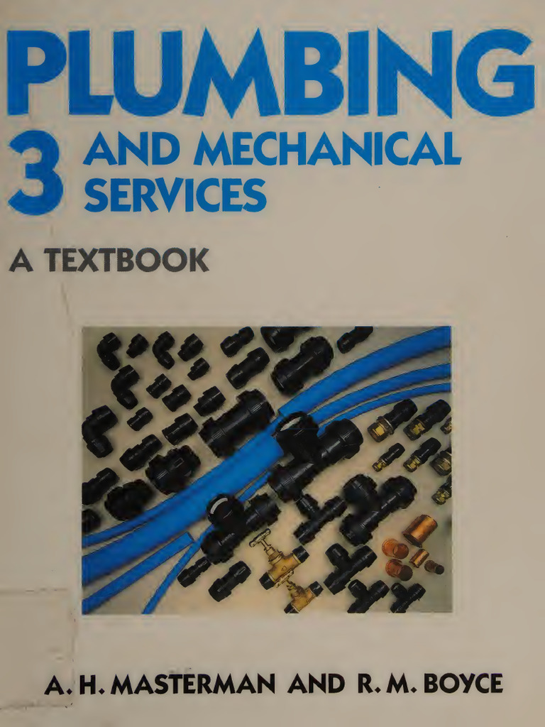 Plumbing and Mechanical Services - Book 3 - MASTERMAN, A - H BOYCE, R ...