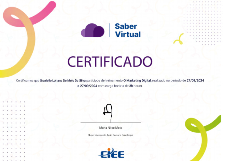 Certificado Saber Virtual | PDF