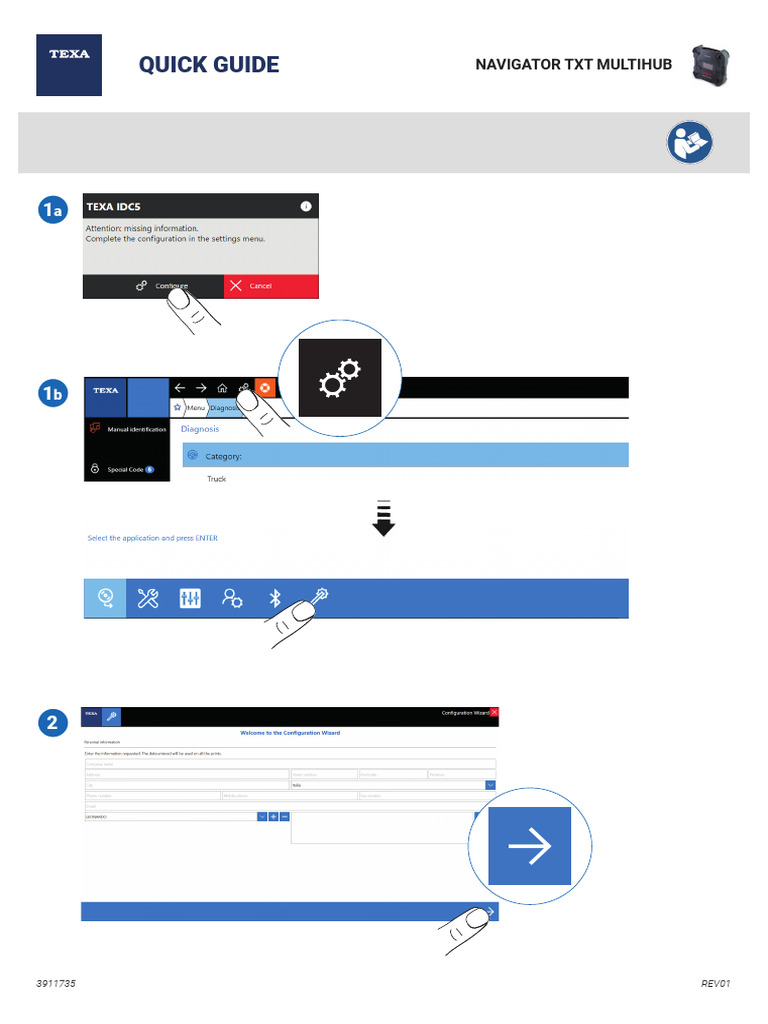 QG NAVIGATOR TXT MULTIHUB Rev01 | PDF