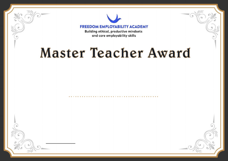 Master Teacher Award - Module 3 - Parv Sharma | PDF