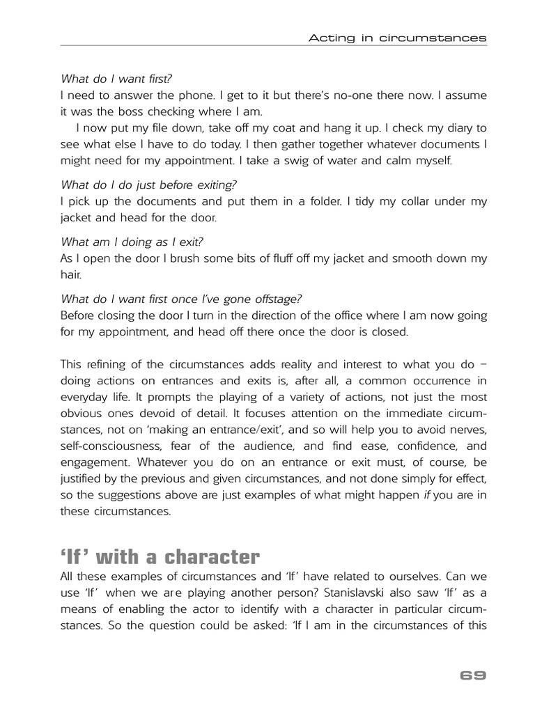 Acting On Impulse Reclaiming The Stanislavski Appr... - (Pages 76 To ...