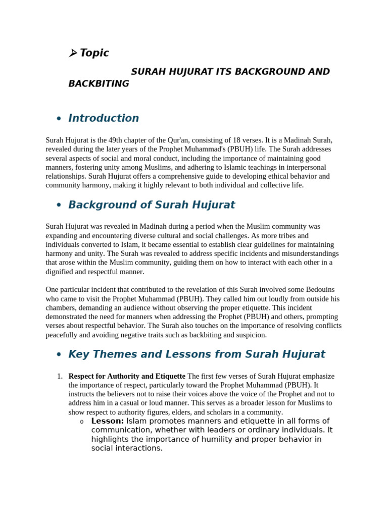 Islamic Studies Assignment | PDF | Surah | Faith