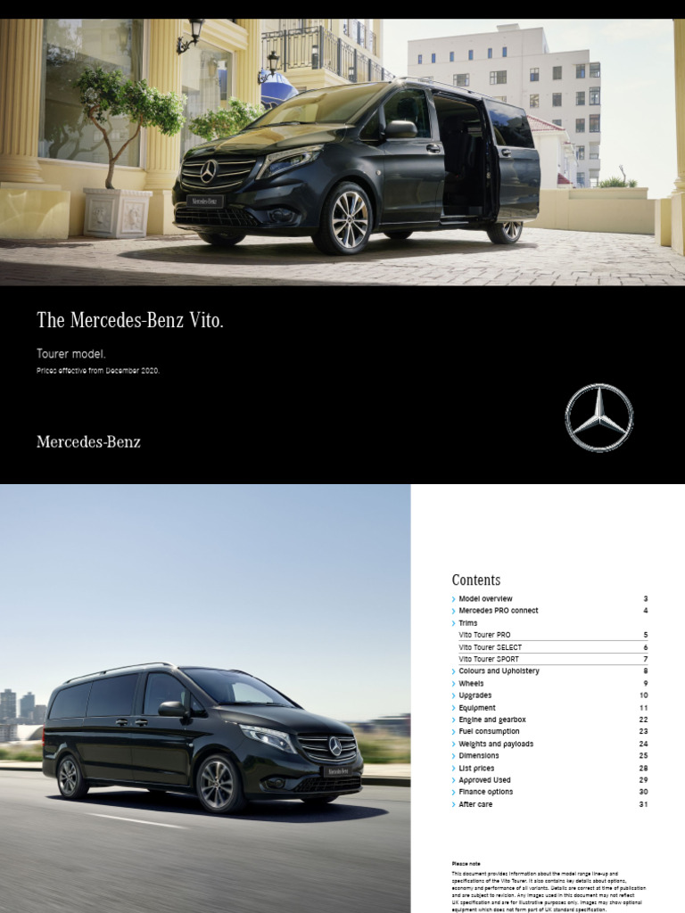 Vito Tourer Brochure | PDF