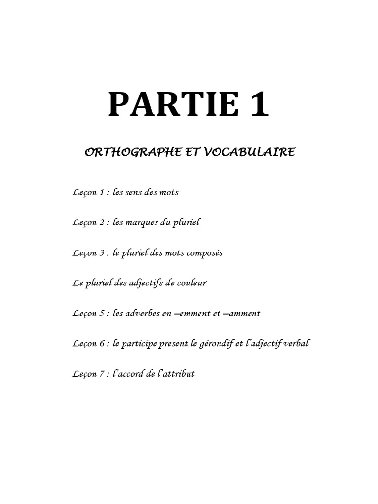 COUR DE MISE AU NET FRANCAIS | PDF
