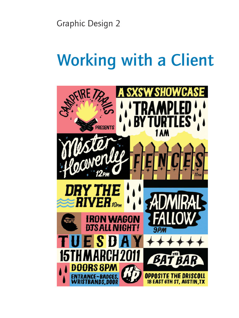 Graphic Design 2 Working With A Client Sample | PDF | Graphic Design ...