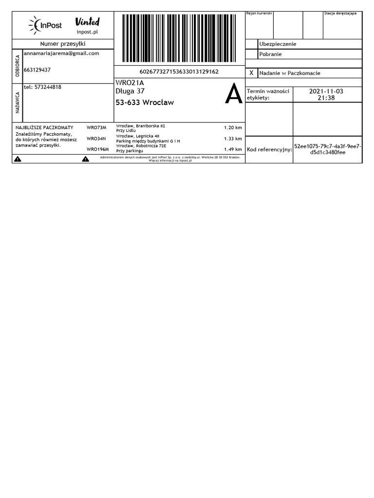 Vinted PL S303537087 | PDF