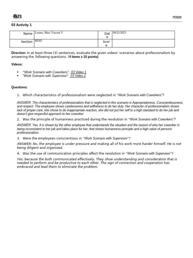 Leomo 03 Activity 1 ProfIssues | PDF