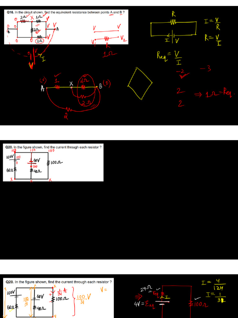 Current Electricity 1 | PDF