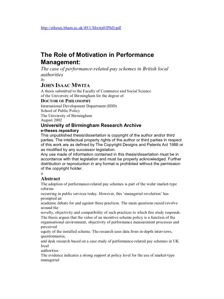 Project | Motivation | Motivational