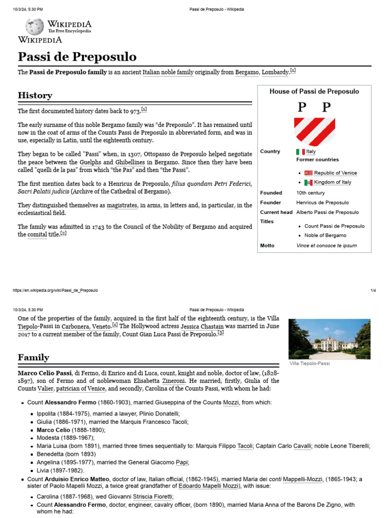 Passi de Preposulo | PDF