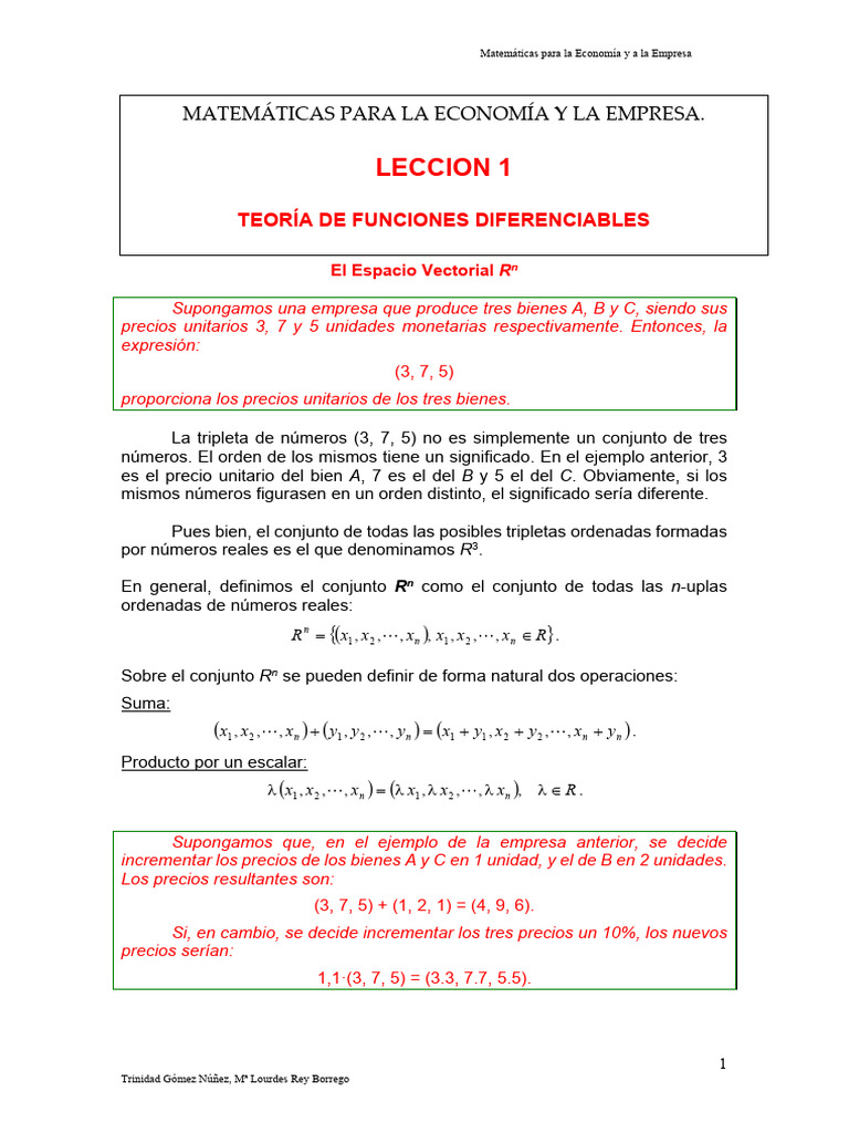 Leccion 1 Funciones | PDF