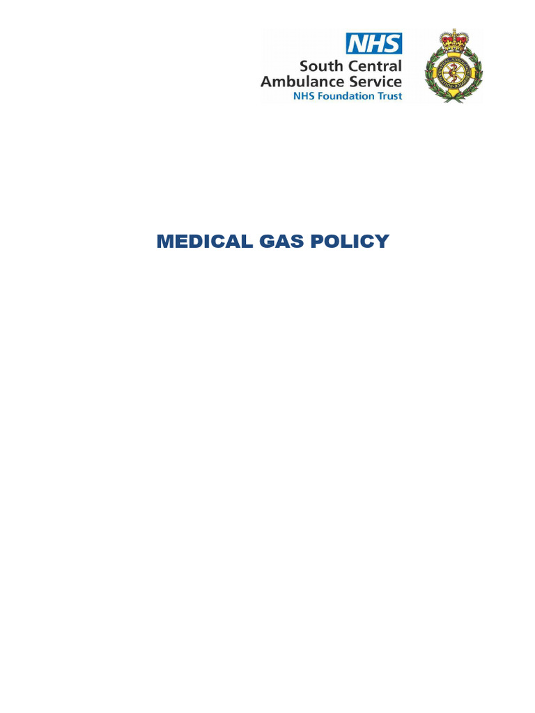 Medical-Gas-Policy-1 | PDF