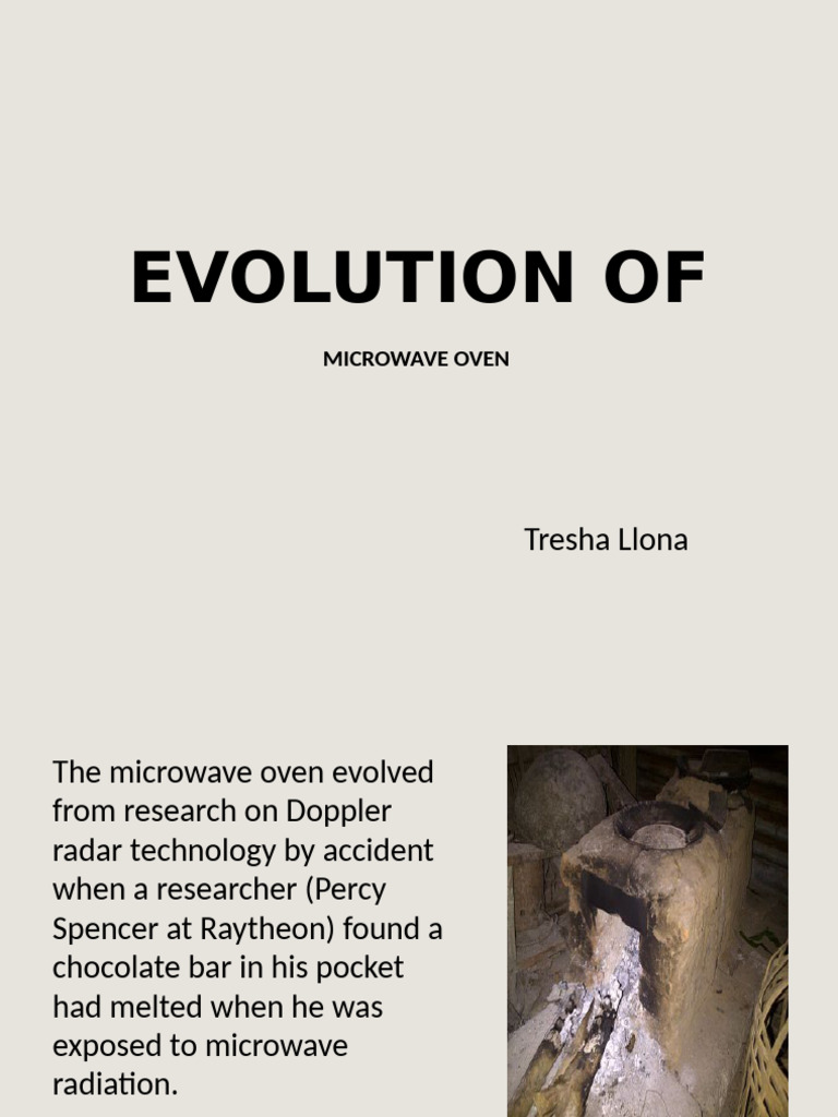 Evolution of Microwave - Oven | PDF