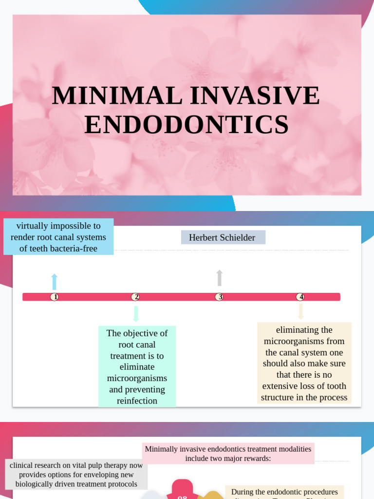 Minimal Invasive Endodontics | PDF | Mouth | Dental Anatomy