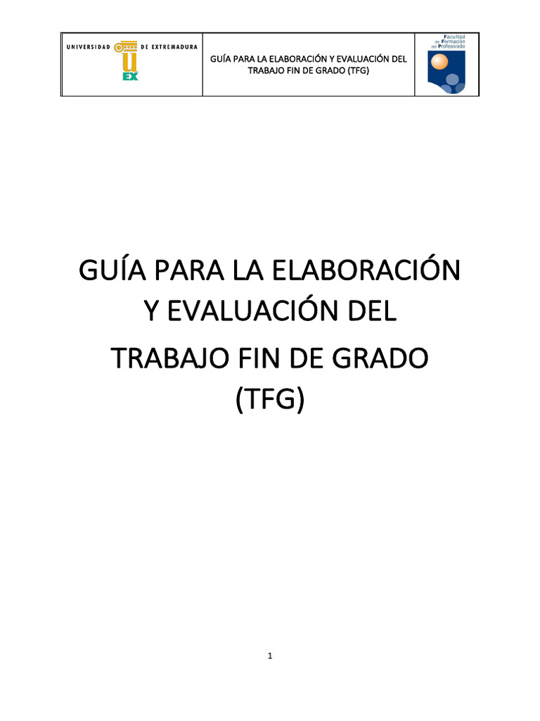Guia TFG SOCIAL - Nuevo | PDF