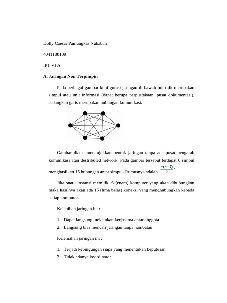 Dolly Caesar - 404180109 - Sisten Jaringan Lembaga Informasi | PDF