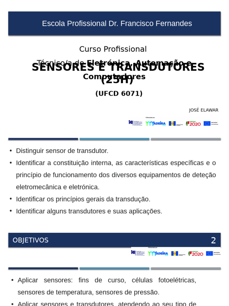 Sensores e Transdutores | PDF