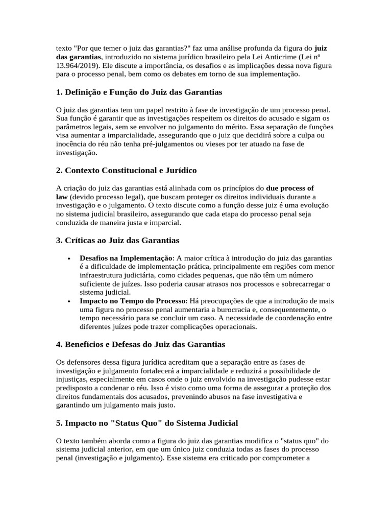 Texto Processo Penal | PDF