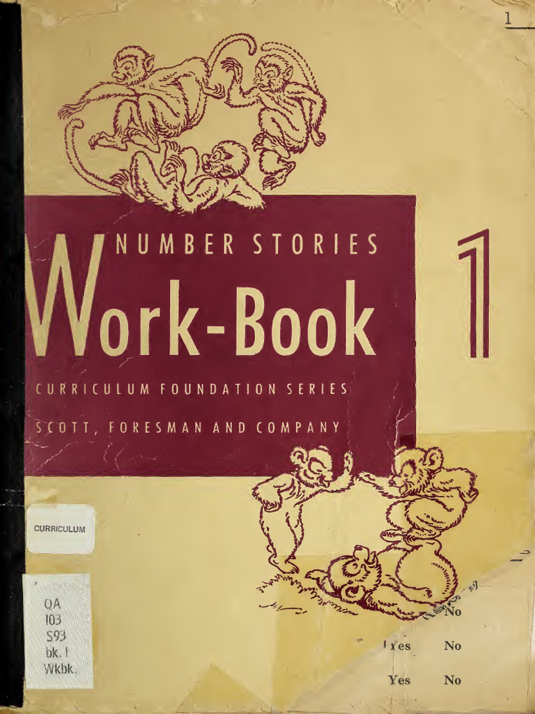 Number Stories Workbook | PDF